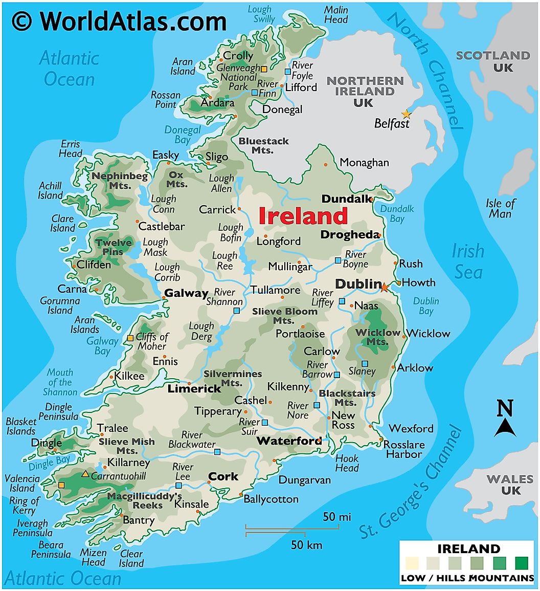 B n t N c Ireland Ireland Map Kh L n Ph ng To 2024