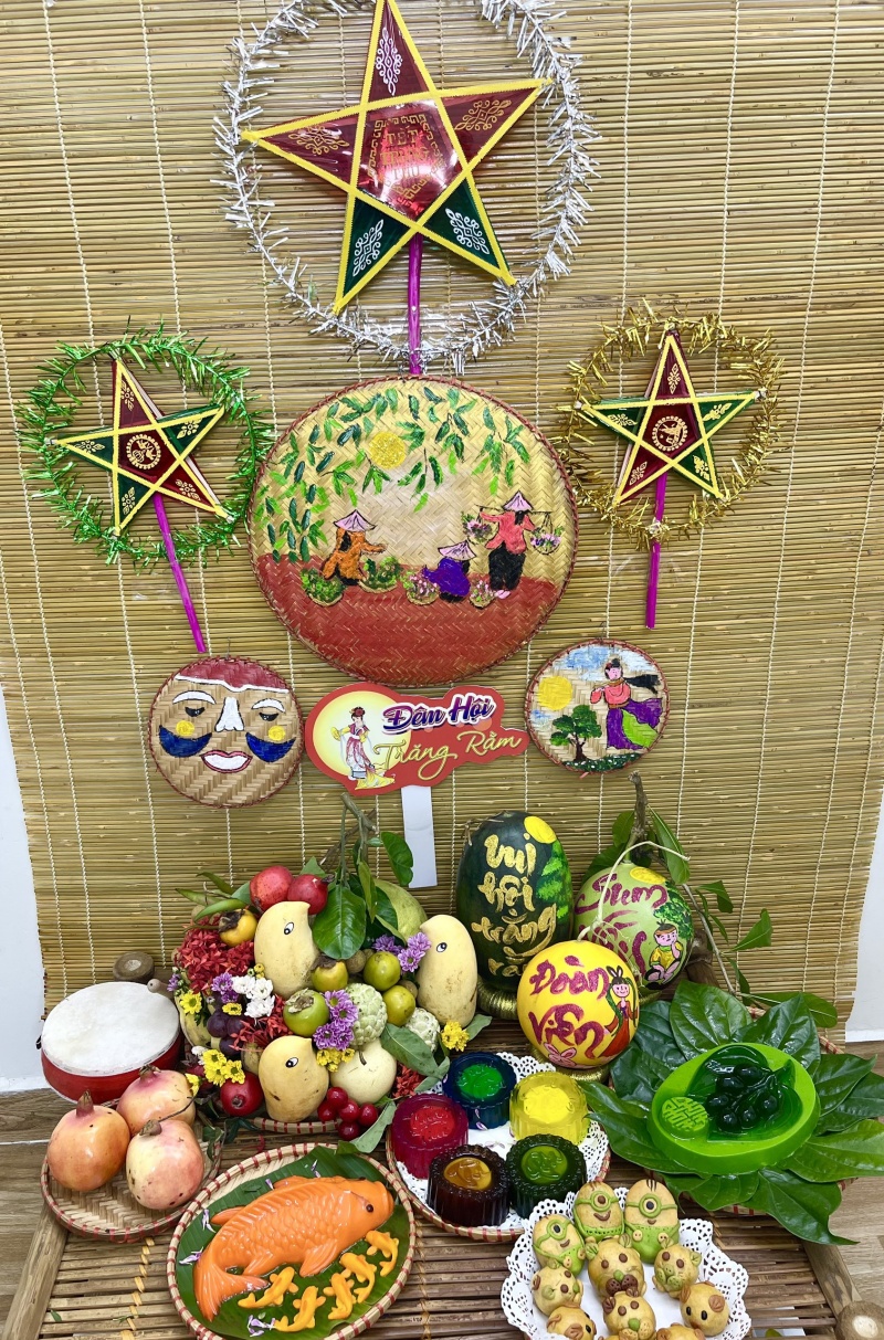 Mâm cỗ Trung thu truyền thống, ấn tượng, đẹp mắt nhất 2023